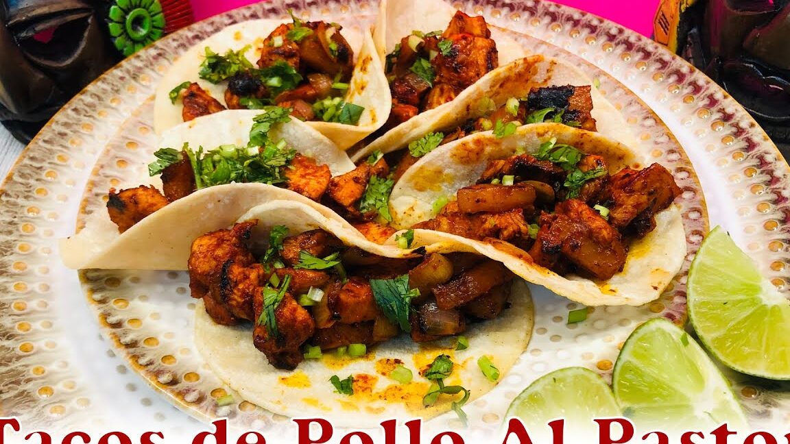 👨‍🍳Cómo preparar tacos de Pollo al Pastor